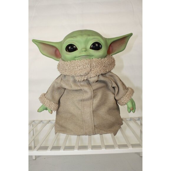 Mattel | Other | The Child 1 Doll Baby Yoda Grogu Mattel Star Wars Mandalorian Plush Toy 220 ...